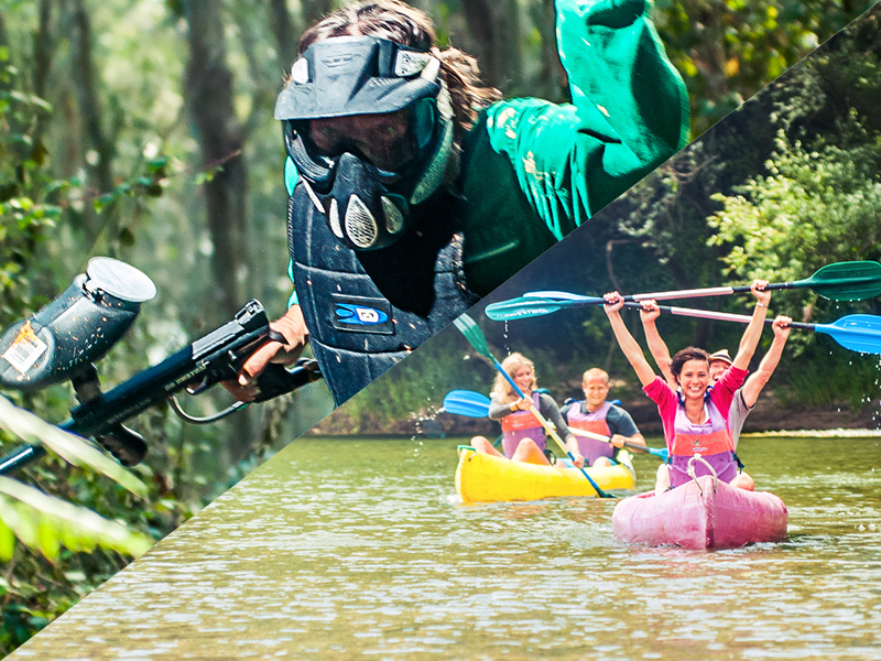 Descent of the River Sella canoeing + Paintball - VivePicos